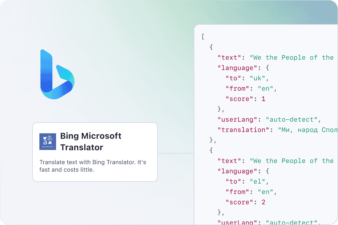 Bing Translator API: Free & Ready for Python, Node.JS, and cURL · Apify