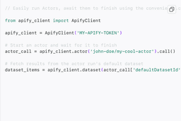 APIs at Apify · Apify