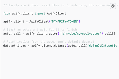 APIs at Apify · Apify