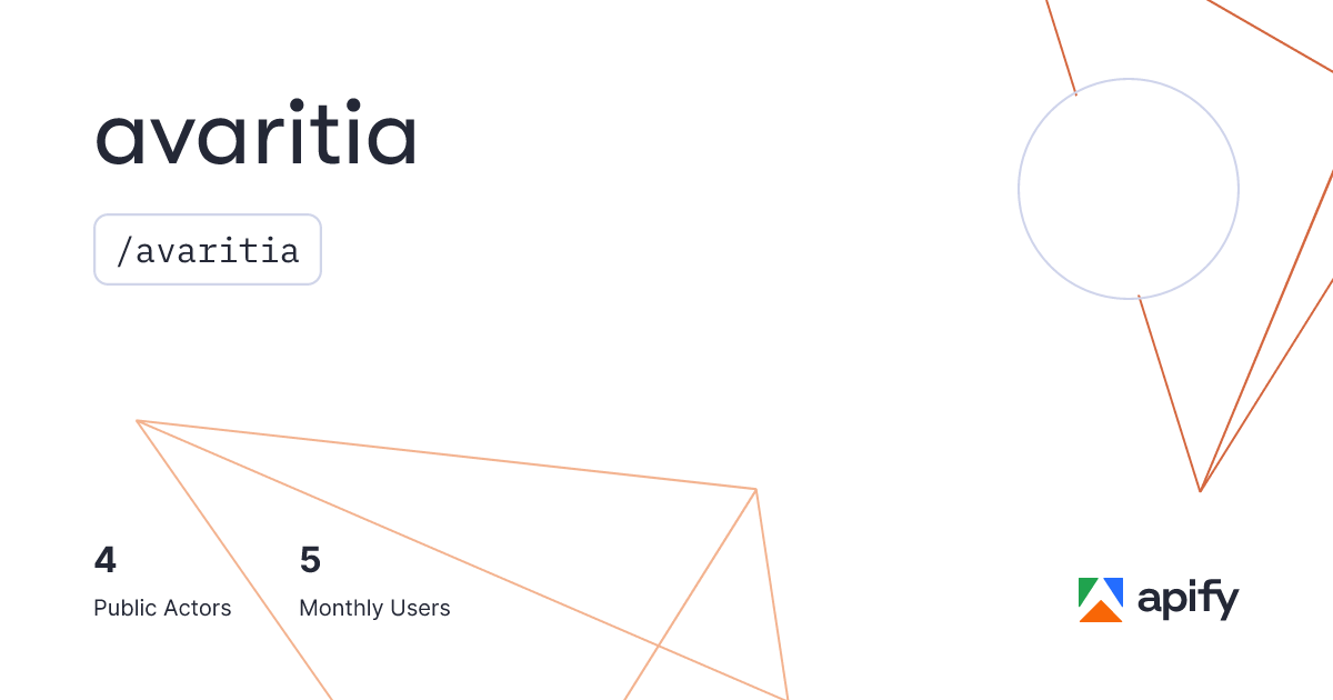 avaritia (avaritia) · Apify