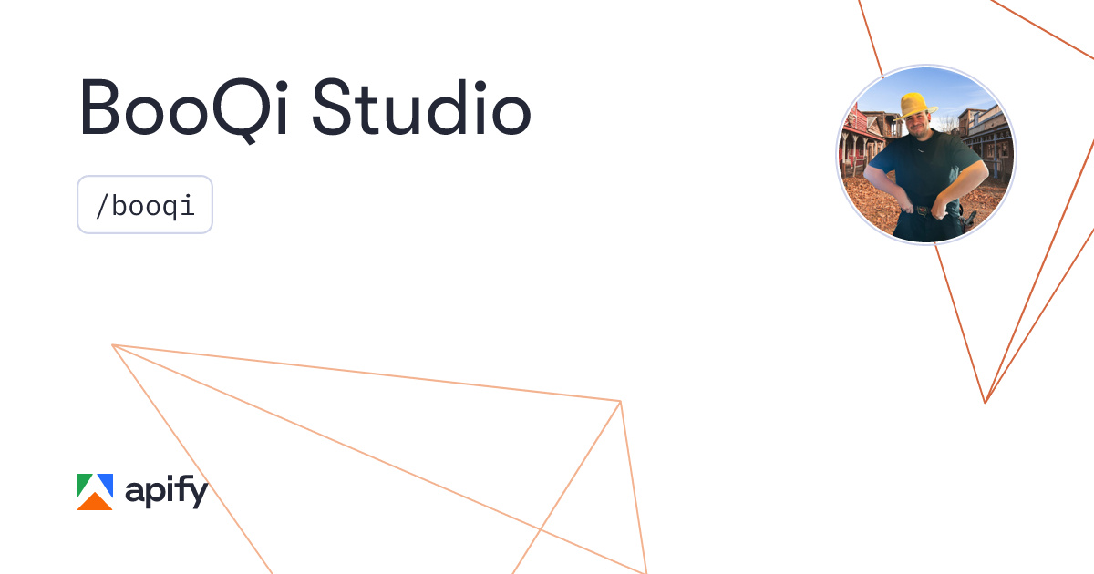 BooQi Studio (booqi) · Apify