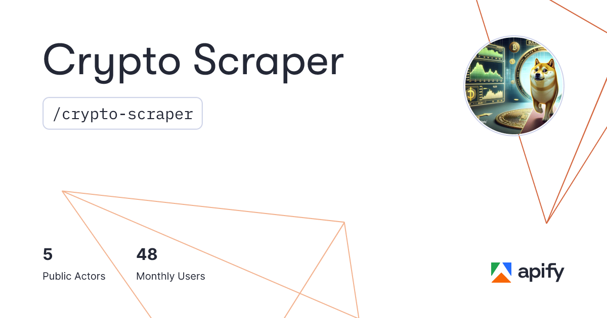 Crypto Scraper (crypto-scraper) · Apify