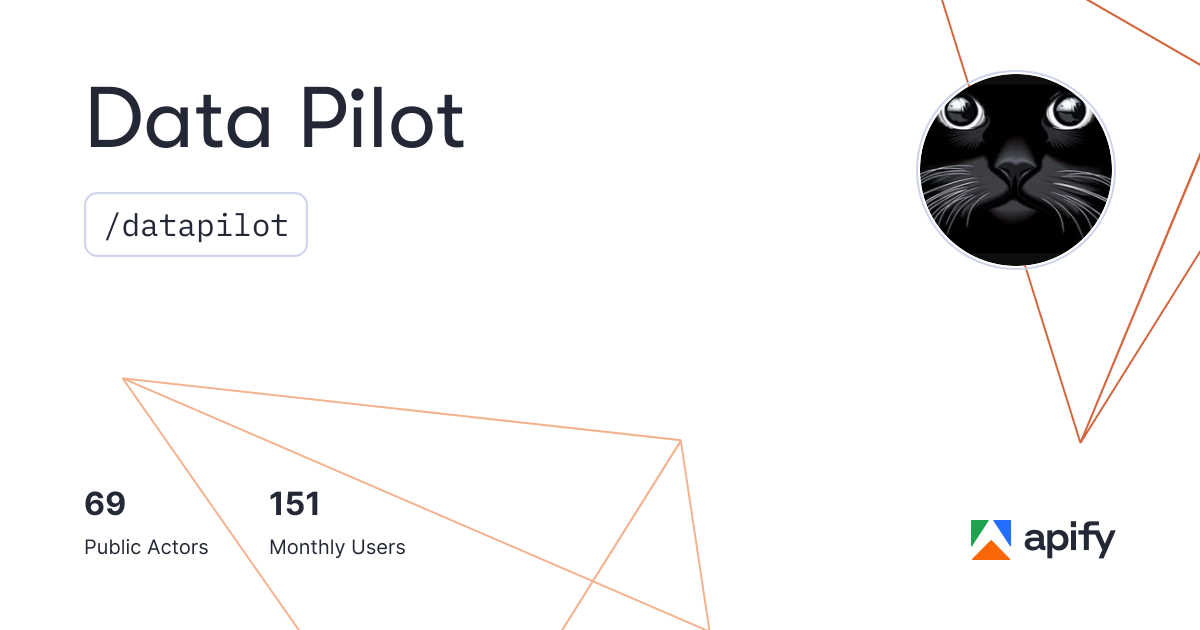 Data Pilot (datapilot) · Apify