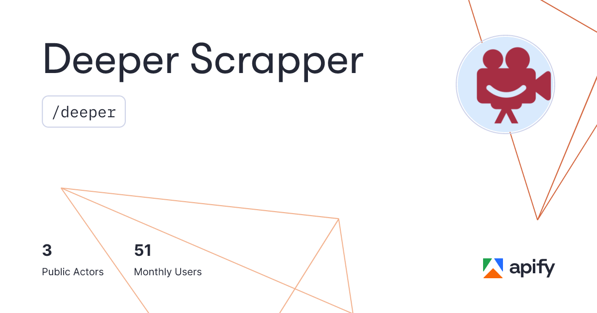 Deeper Scrapper (deeper) · Apify