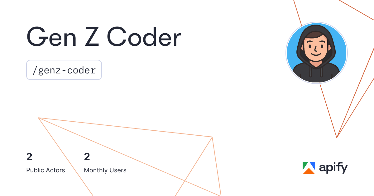 Gen Z Coder (genz-coder) · Apify