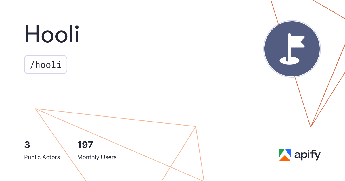 Hooli (hooli) · Apify