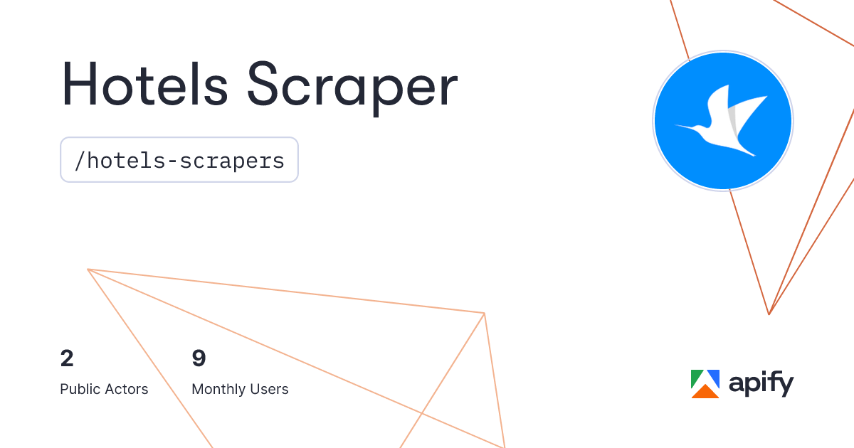 Hotels Scraper (hotels-scrapers) · Apify