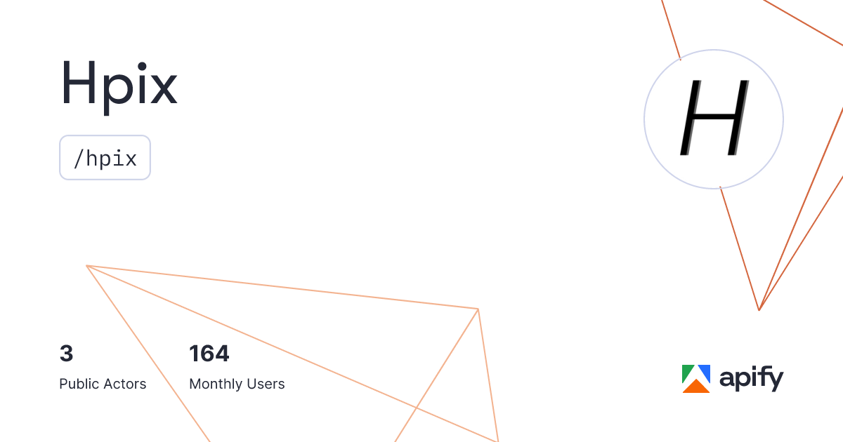 Hpix (hpix) · Apify