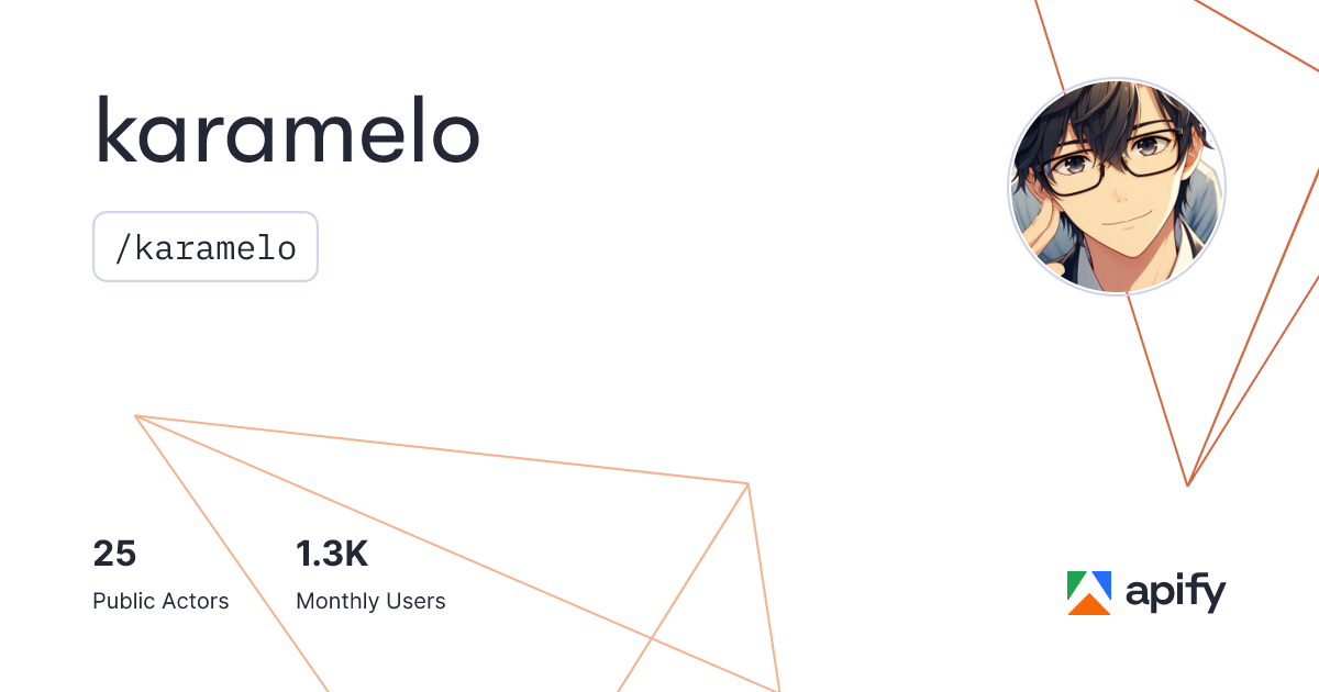 karamelo (karamelo) · Apify