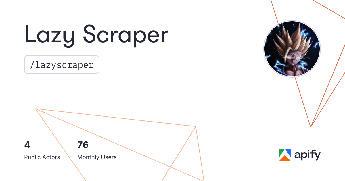 Lazy Scraper (lazyscraper) · Apify