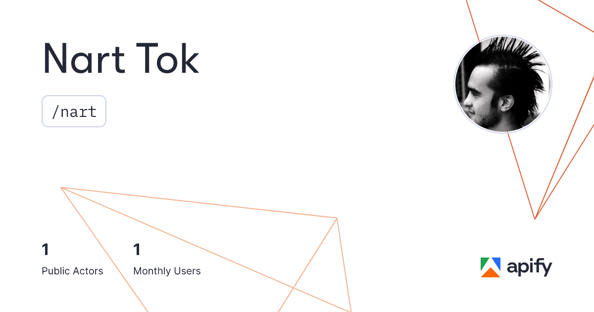 Nart Tok (nart) · Apify