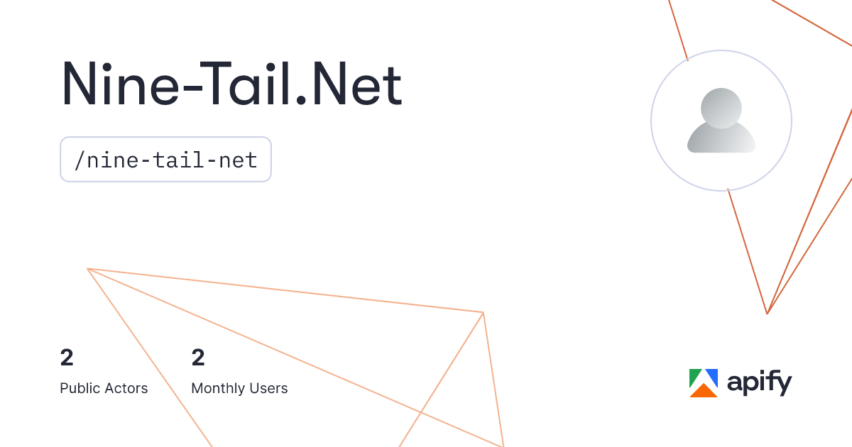 Nine-Tail.Net (nine-tail-net) · Apify