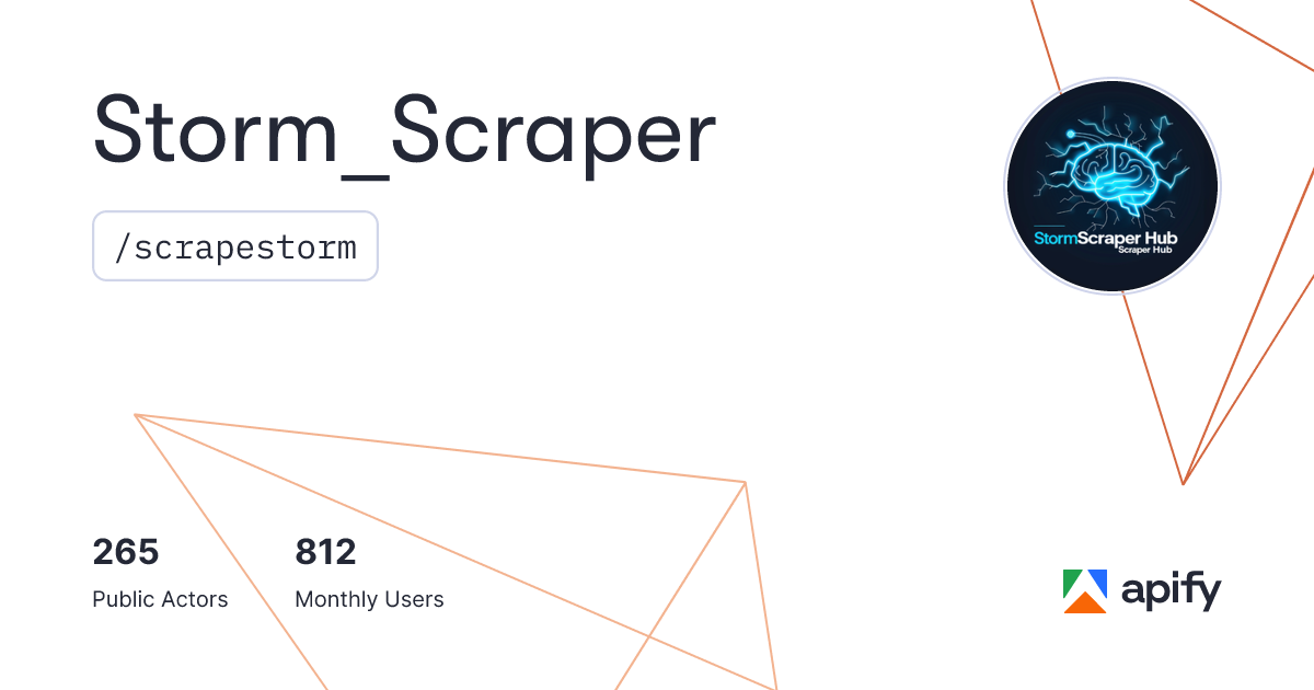 Storm_Scraper (scrapestorm) · Apify