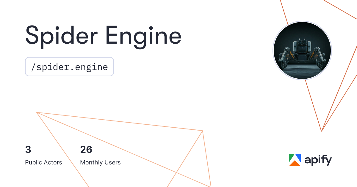 Spider Engine (spider.engine) · Apify