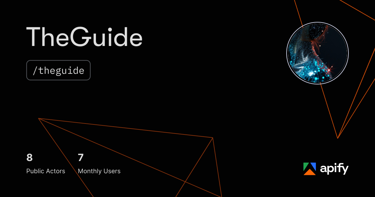 TheGuide (theguide) · Apify