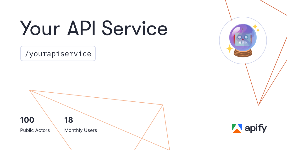 yourapiservice (Your API Service) · Apify