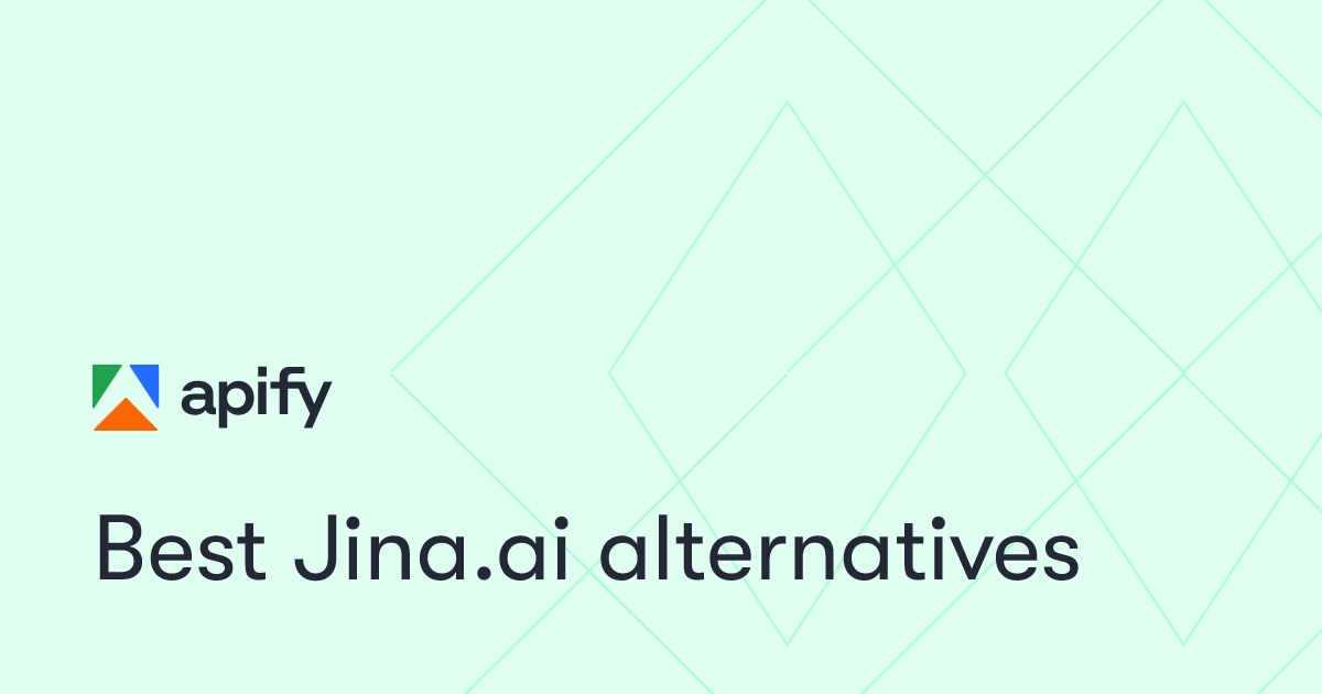 Best Jina.ai alternatives · Apify